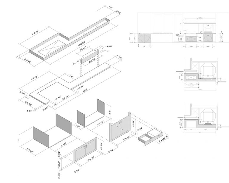 Cad drawing stainless | Mark English Architects
