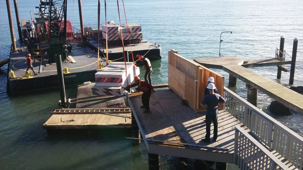 Construction with Barges. | Mark English Architects