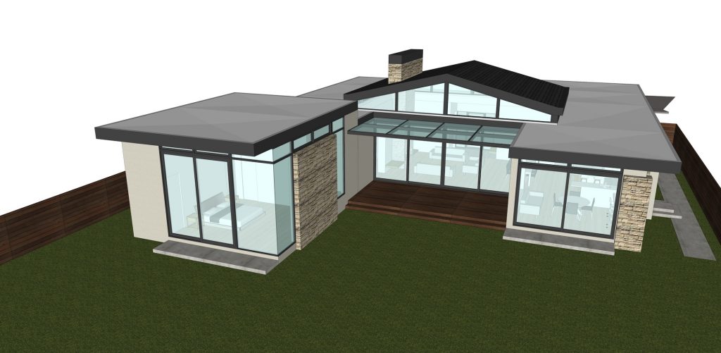 Rear Rendering | Mark English Architects